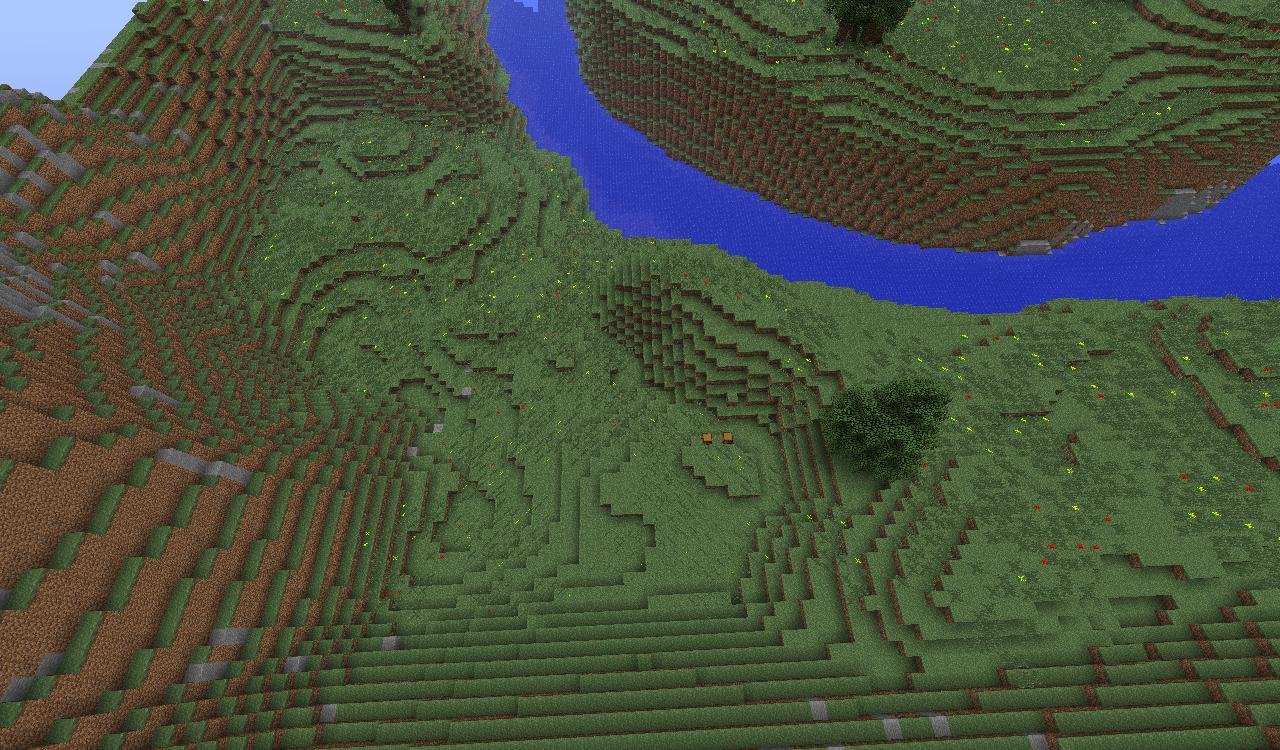 Minecraft PE | Created World | Grasslands | Minecraft Map