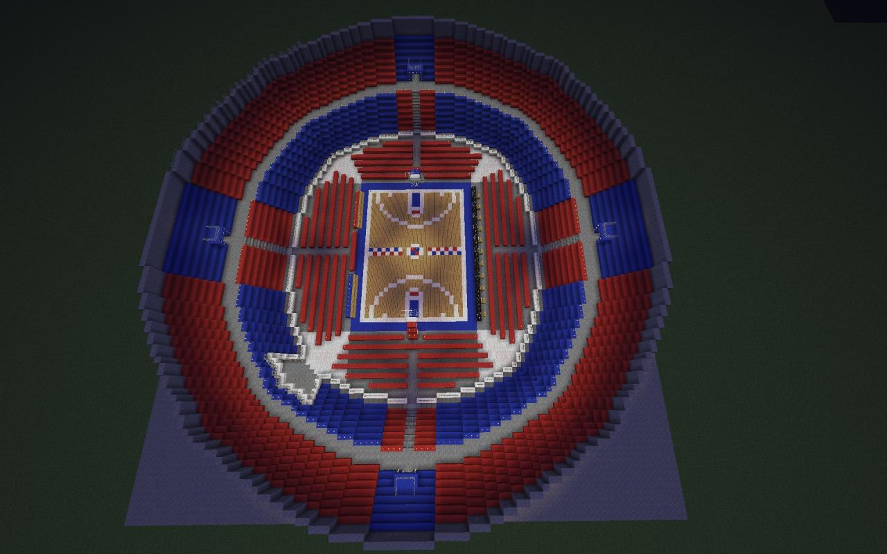 Epic Basketball Stadium!!! Minecraft Map