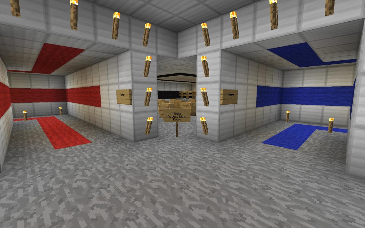 Epic Basketball Stadium!!! Minecraft Map