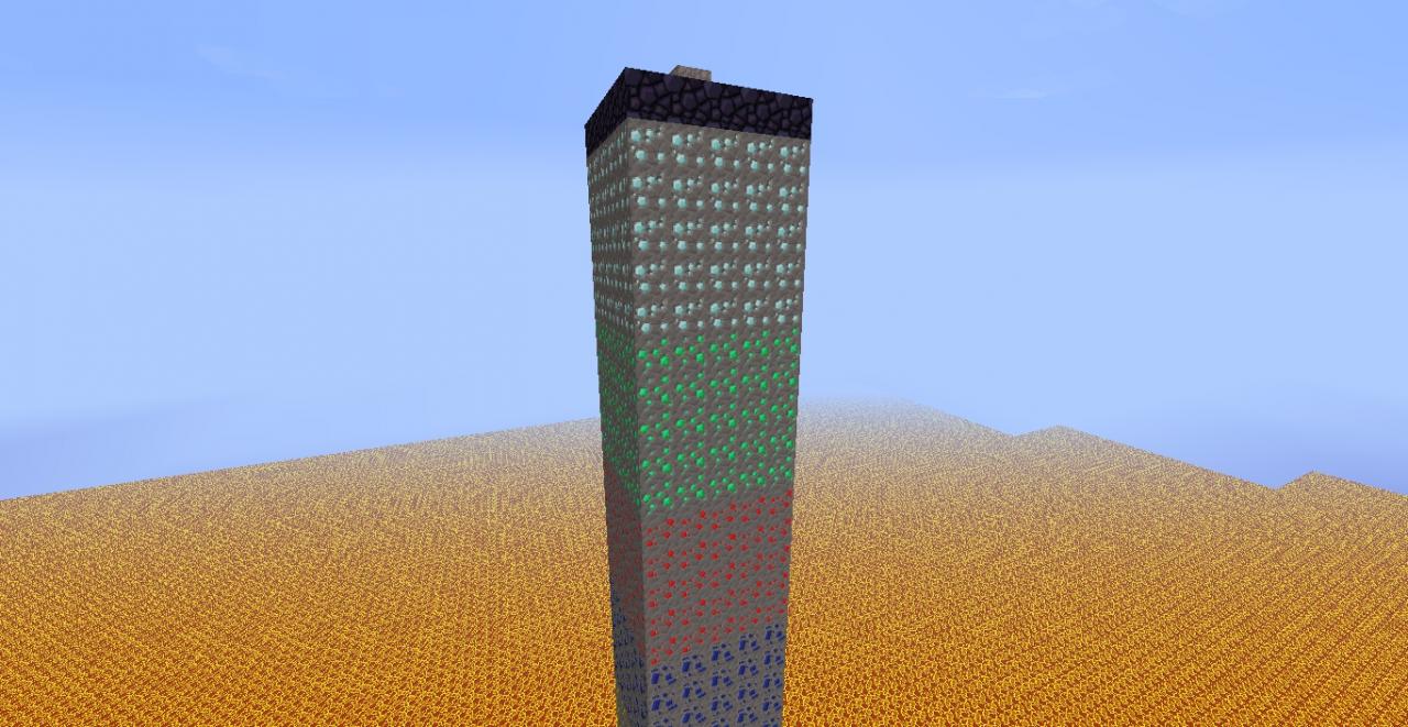 The Floor Is Lava Survival Map V11 Minecraft Map