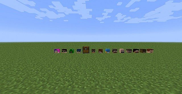 Heads Minecraft Map
