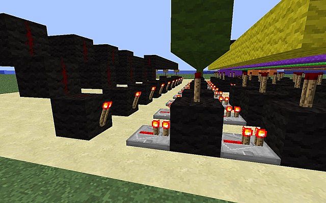 simple to understand redstone number display Minecraft Map