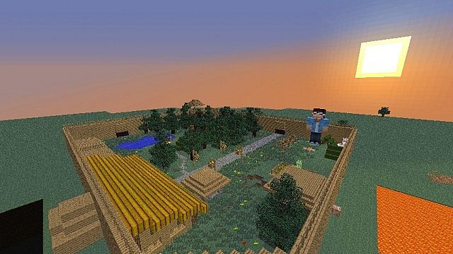 Zombie Attack! V1 Minecraft Map