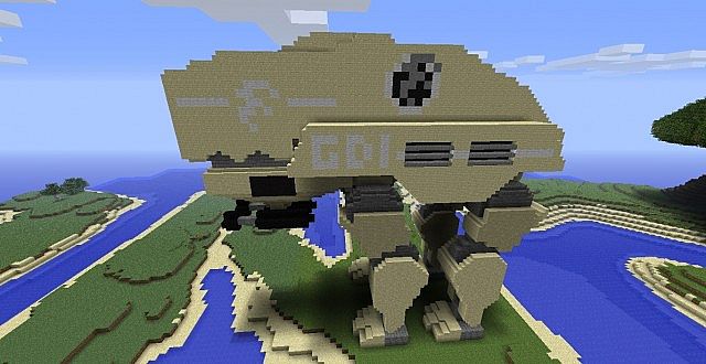 [CNCMinecraft Contest] The G.D.I Mastodon Minecraft Map