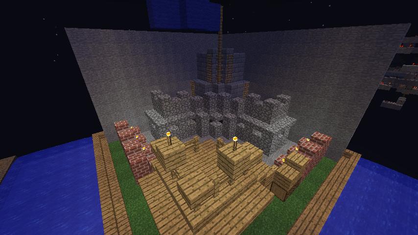 Redstone CTF map:Flag-Wars by partydroid(Nederlandse versie) Minecraft Map