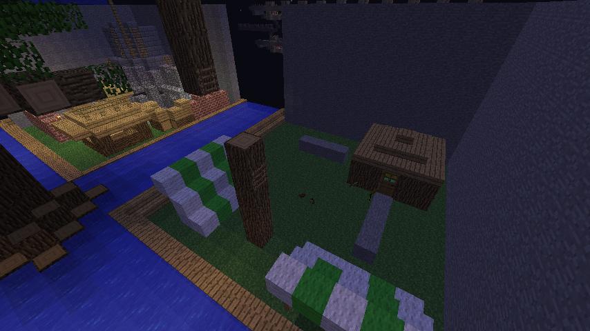 Redstone CTF map:Flag-Wars by partydroid(Nederlandse versie) Minecraft Map