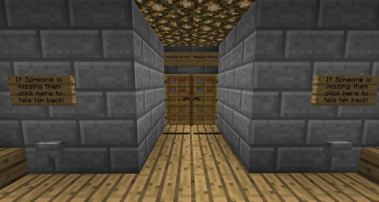 "Gladius" PvP Arena Minecraft Map