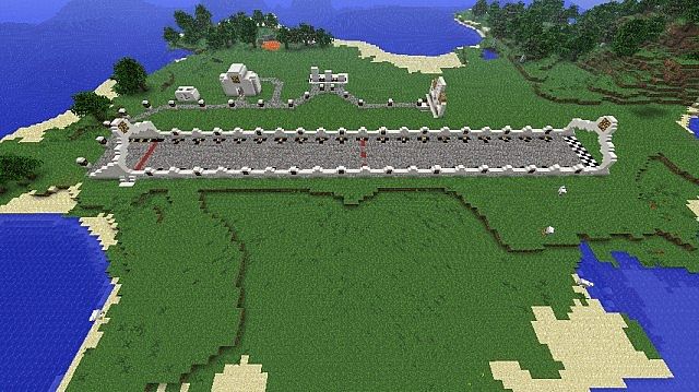 horse training centre Minecraft Map