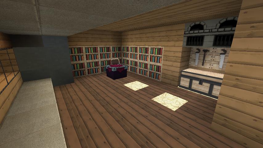 Small Modern House Minecraft Map