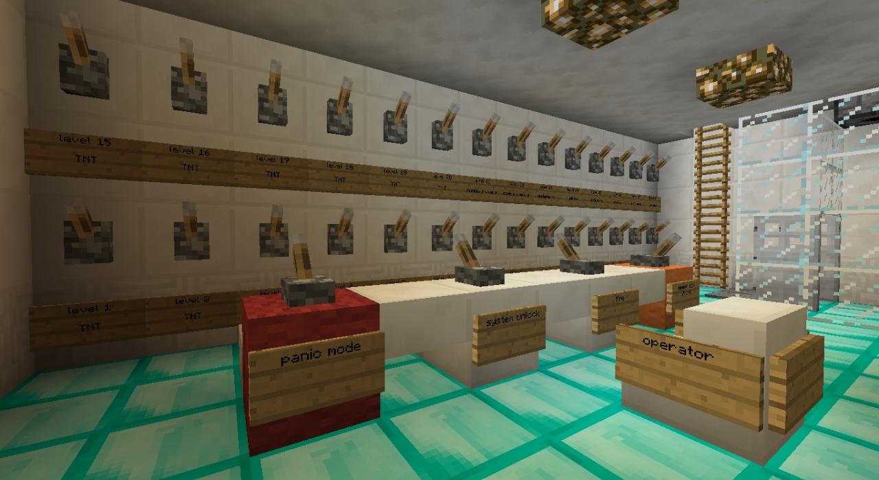 human cannon/ spawner Minecraft Map