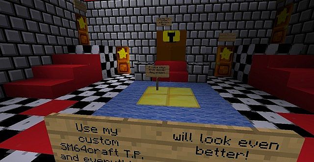 Super Mariocraft 64 Minecraft Map