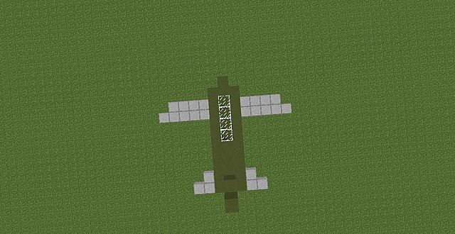 Me-262 WW2 German jet fighter Minecraft Map
