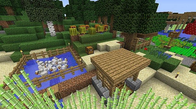 Epic Survival World Minecraft Map