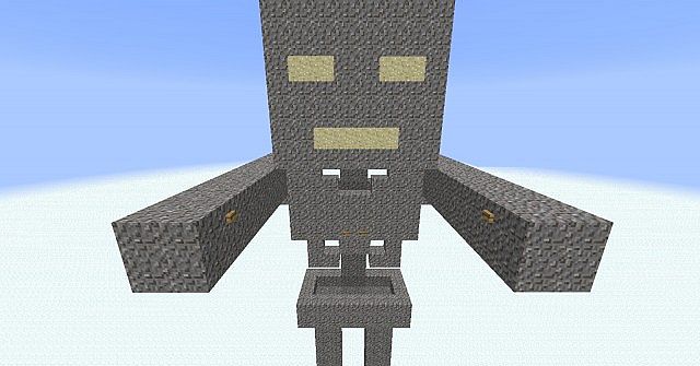Minecraft giant skeleton (domino) (fight) Minecraft Project