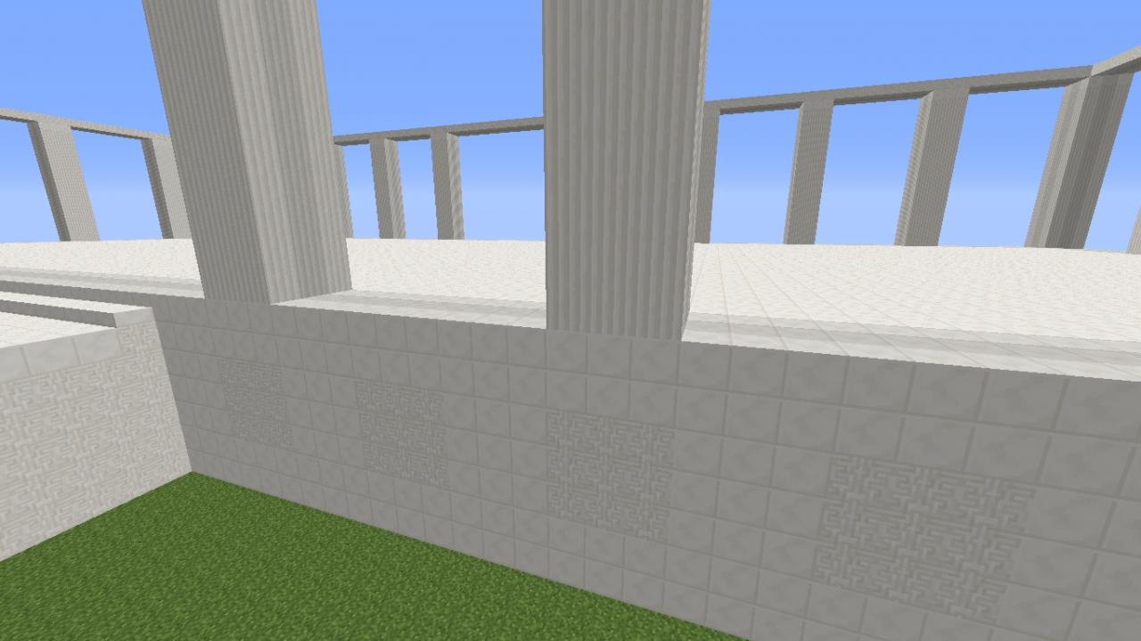 Greek based Marble temple Minecraft Map