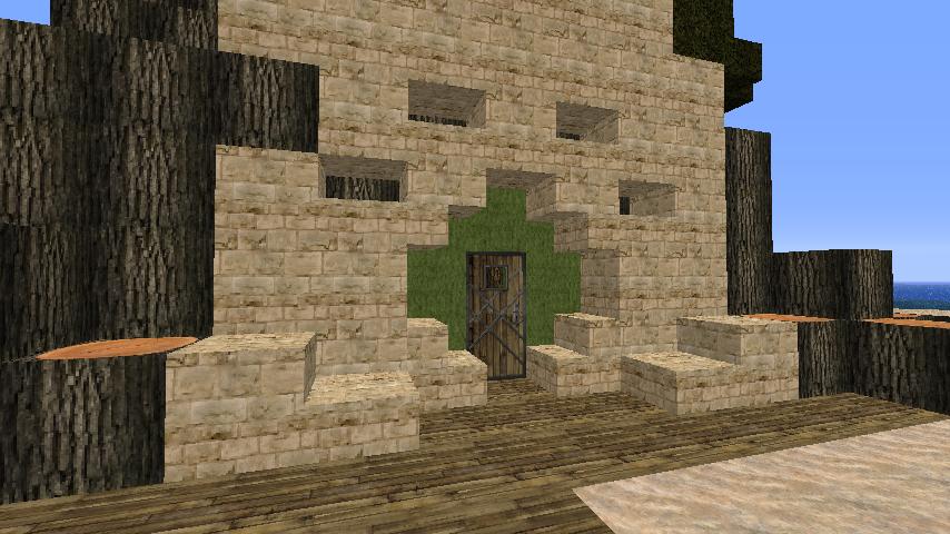 Hobbit Hole Inspired Tree-House Minecraft Map