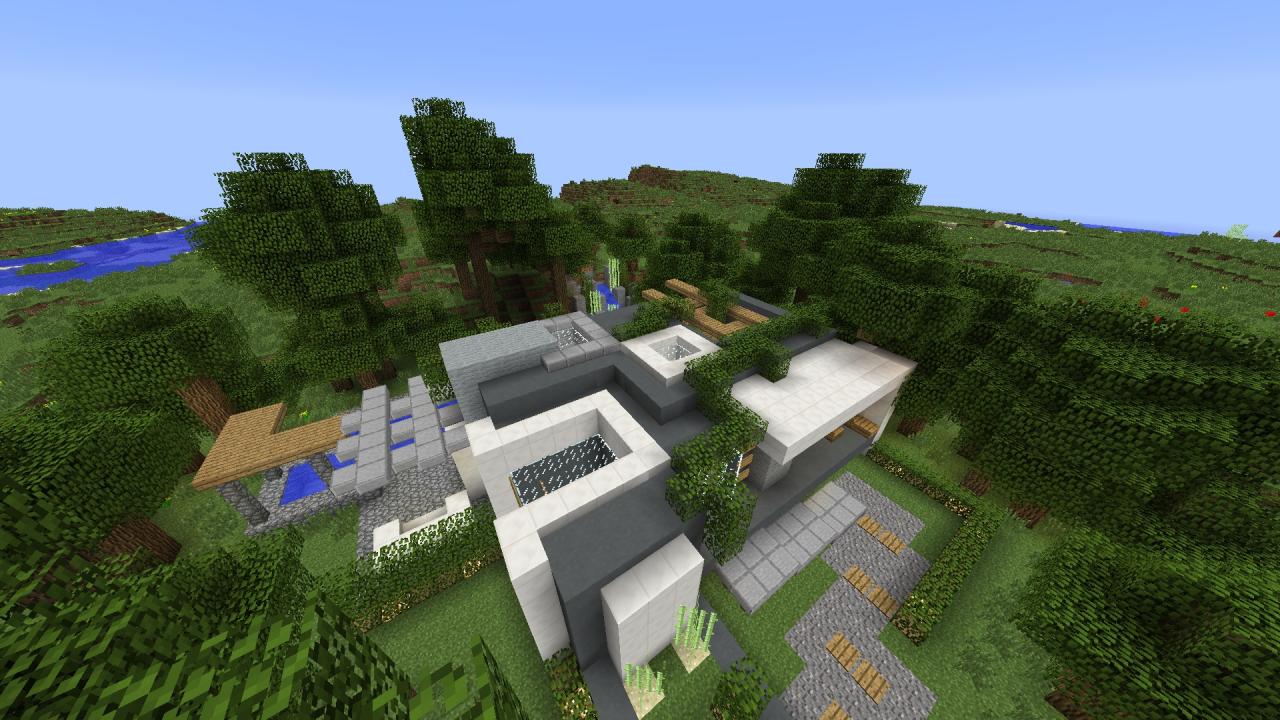 "Branch", a modern build Minecraft Map