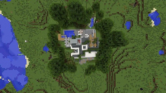 "Branch", a modern build Minecraft Map