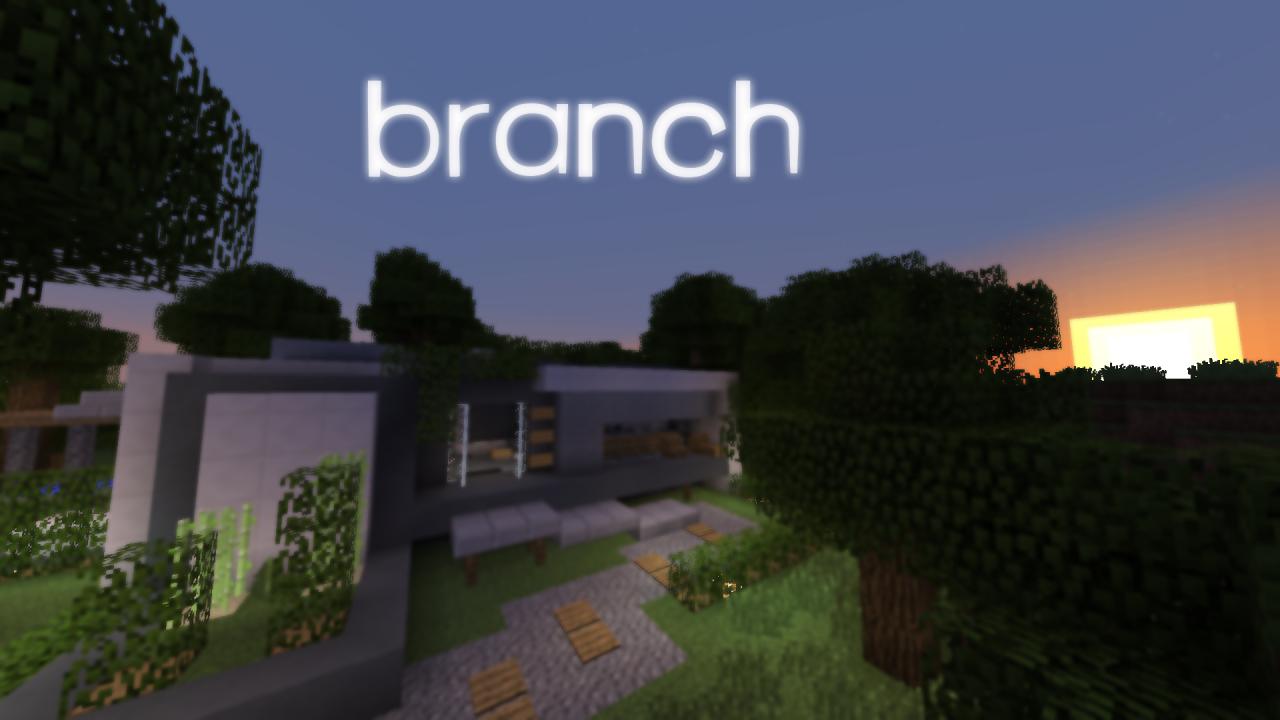 "Branch", a modern build Minecraft Map
