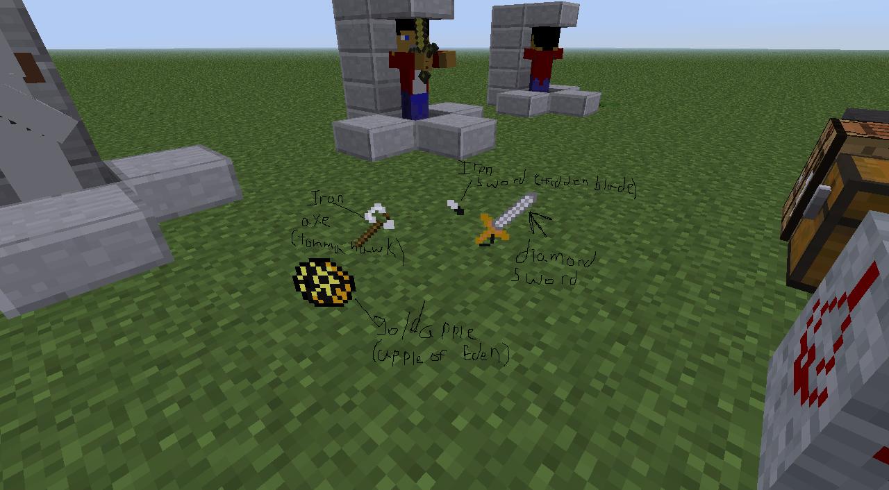 Assassin's pack 1.6 Minecraft Texture Pack