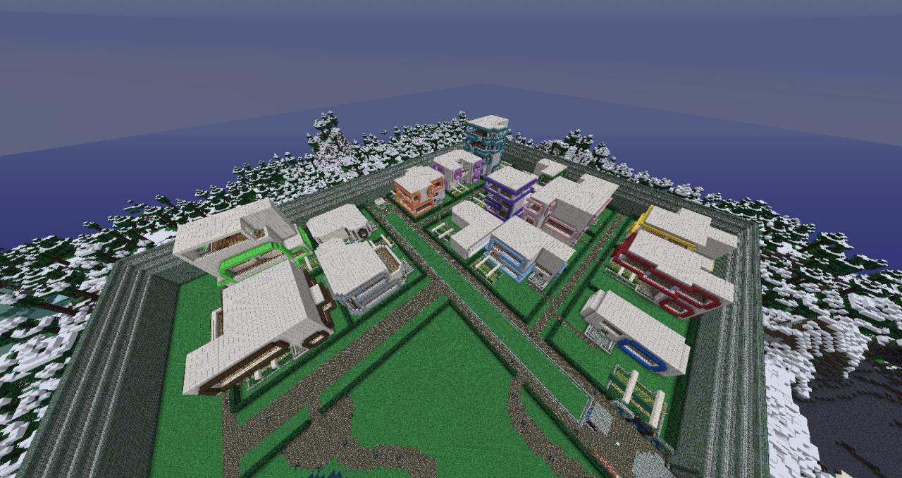 Cubed Senses - A Cube3 Concept Village Minecraft Map