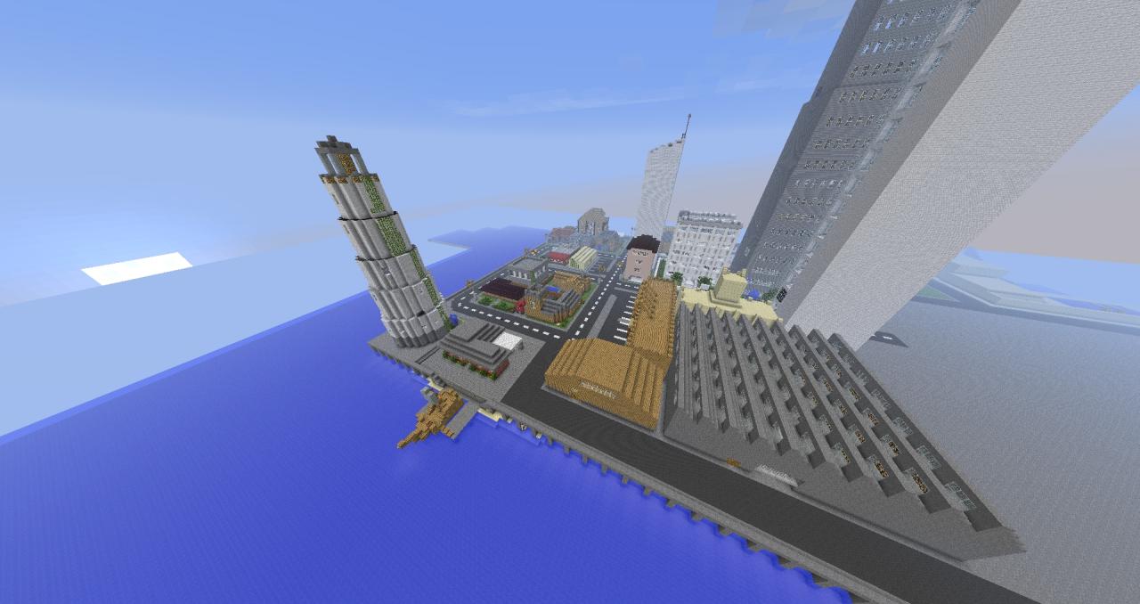 Largest Minecraft City Made Solo (that i know of) Minecraft Map
