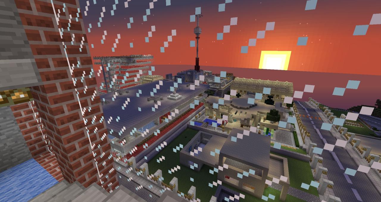 Harlem inspired Apartment Building Minecraft Map