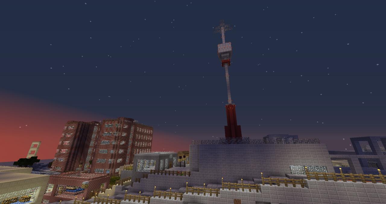 Radio tower Minecraft Map