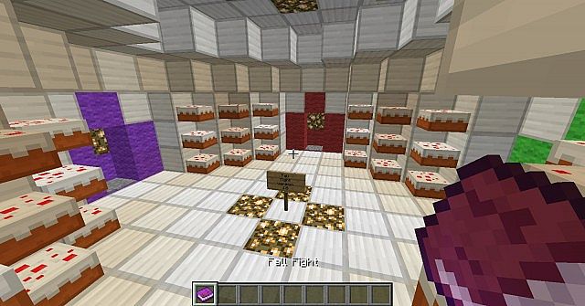 Fall Fight Mini-game map 1.0 Minecraft Map