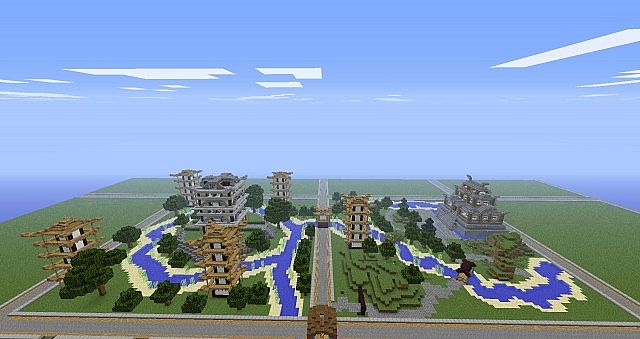 Galaxy server spawn Minecraft Map