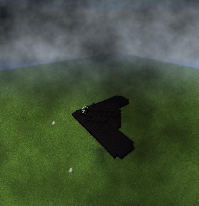 B-2 Spirit Stealth Bomber Minecraft Map
