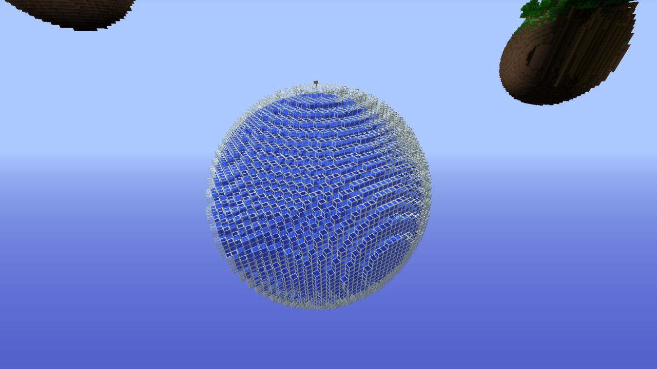 [Survival] Sphered world Minecraft Map