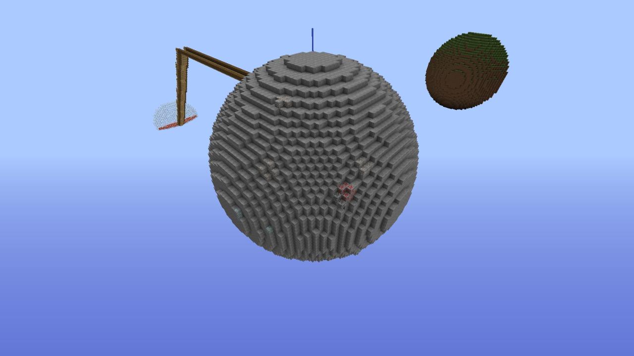 [Survival] Sphered world Minecraft Map