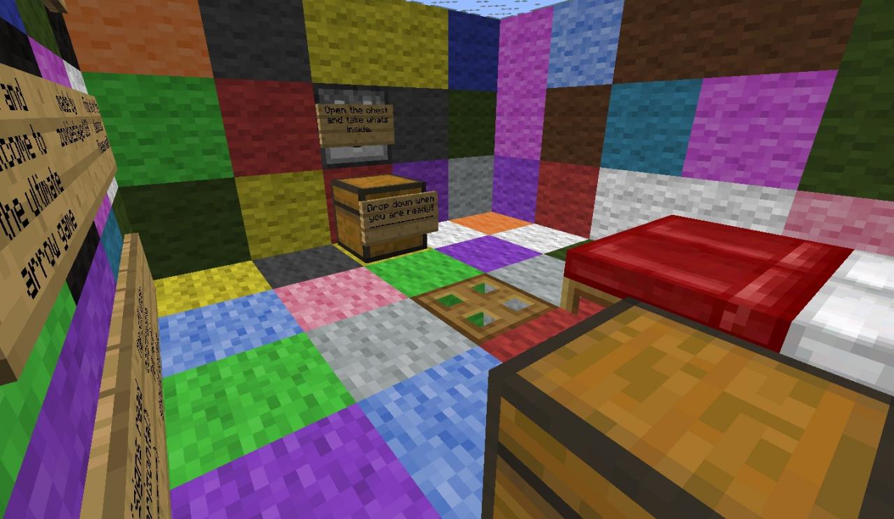 the arrow game Minecraft Map