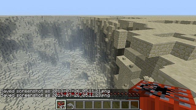 The Crater Minecraft Map