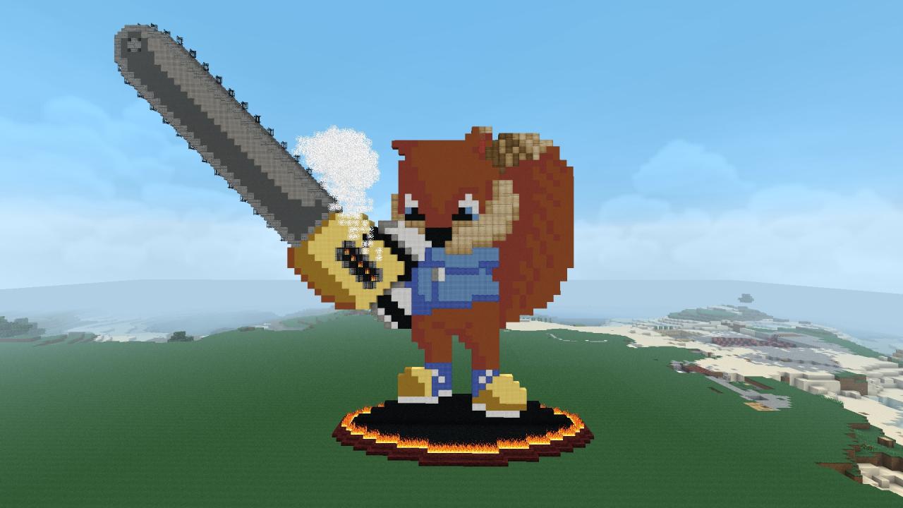 Conker The Squirrel Minecraft Map