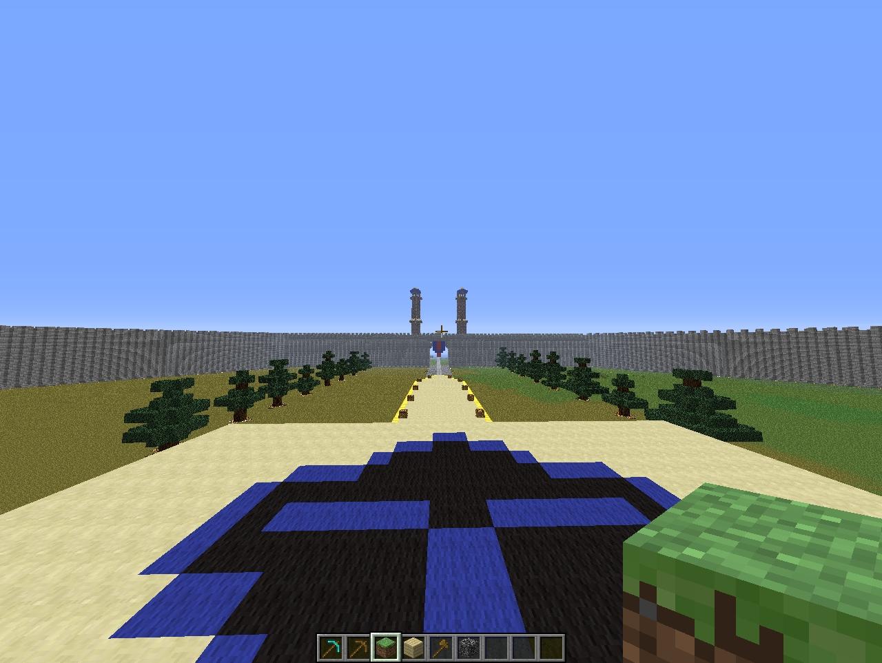 Oasis Town Spawn Minecraft Map