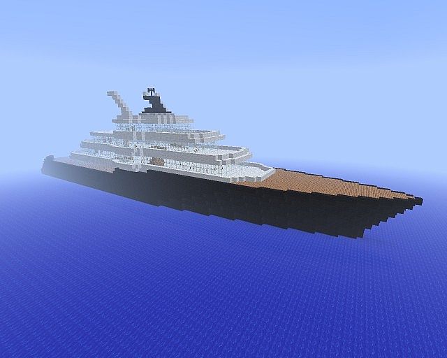 Mega Yacht Minecraft Map