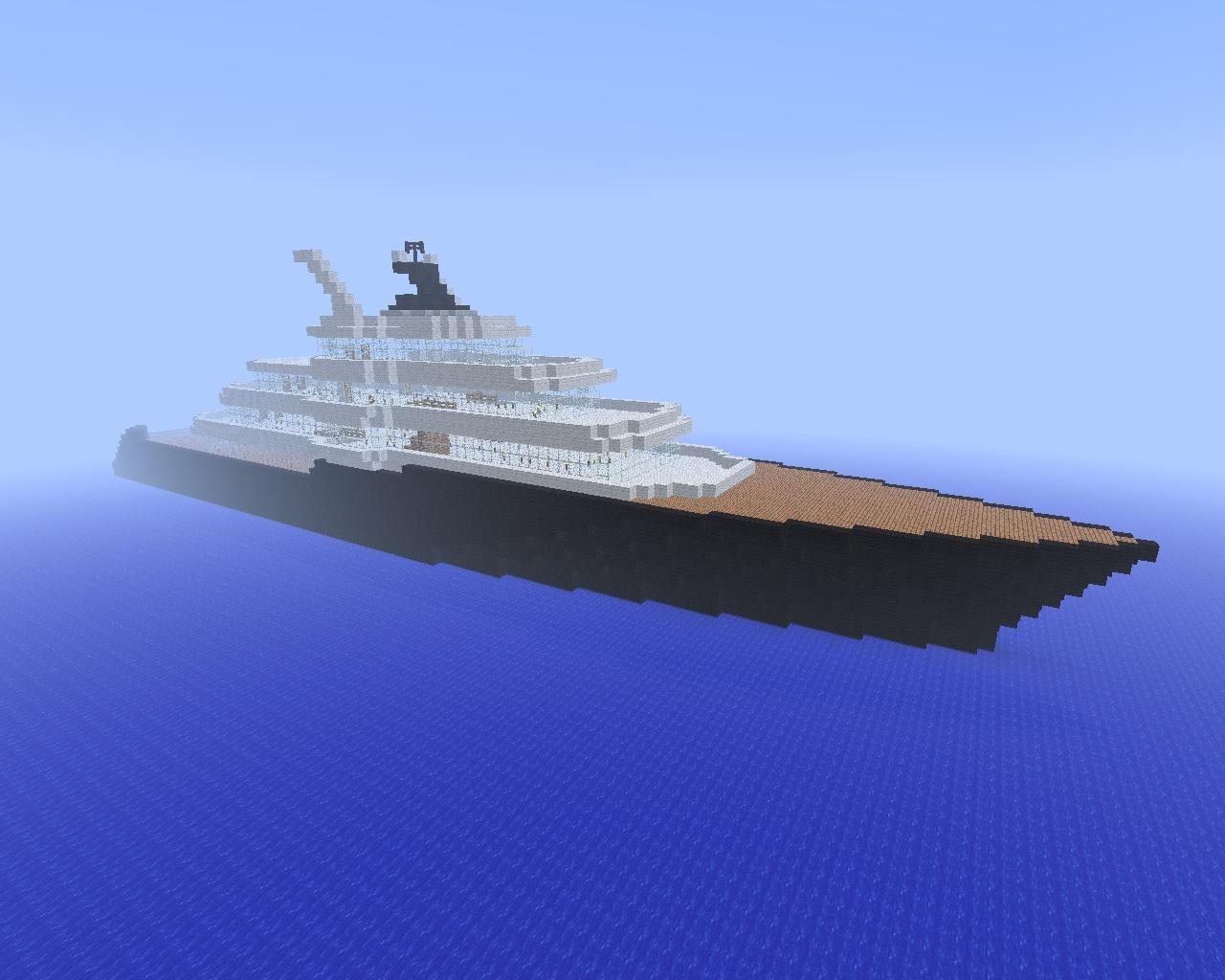 Mega Yacht Minecraft Map