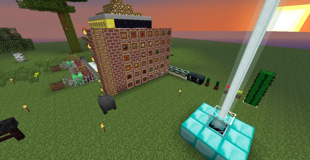 Texturepack world testing Minecraft Map