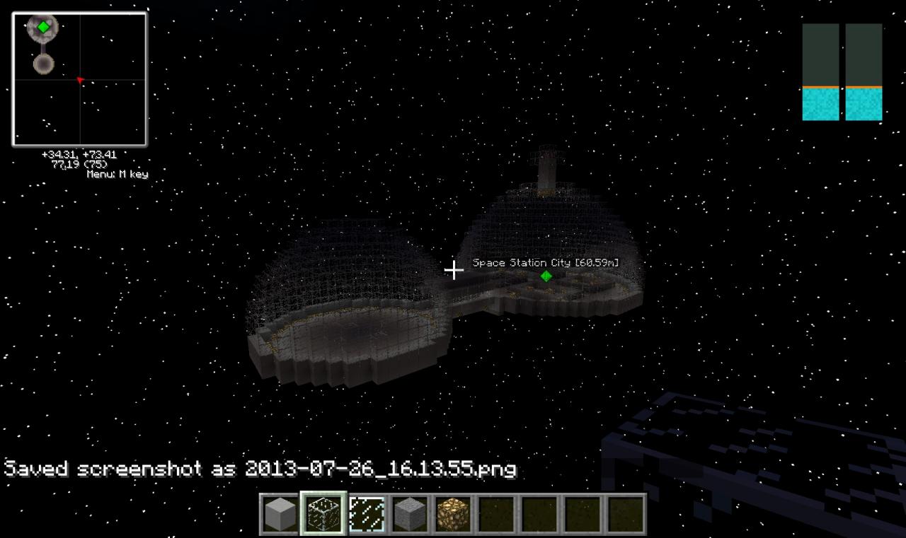 space city Minecraft Map