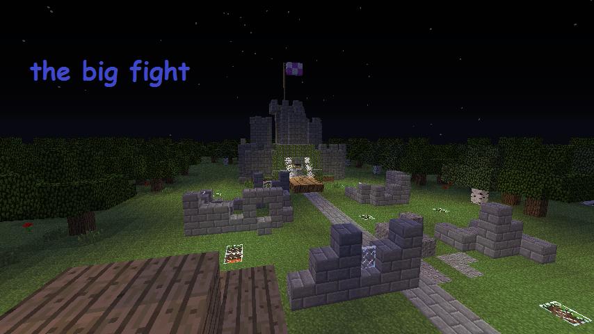 the big fight Minecraft Map