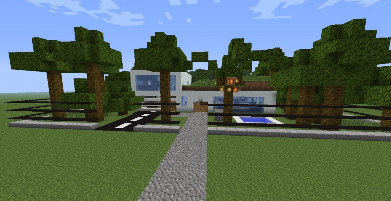 Modern House 3000x Minecraft Map