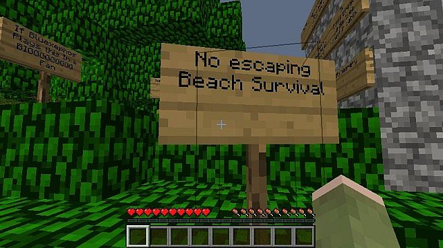 Beach Survival Minecraft Map