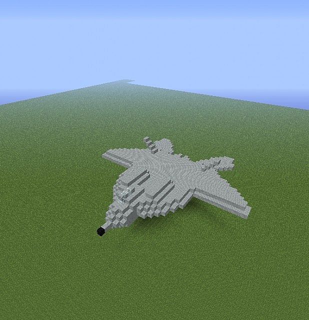 F-22 Raptor Minecraft Map