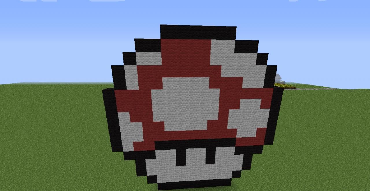 my pixel art Minecraft Map