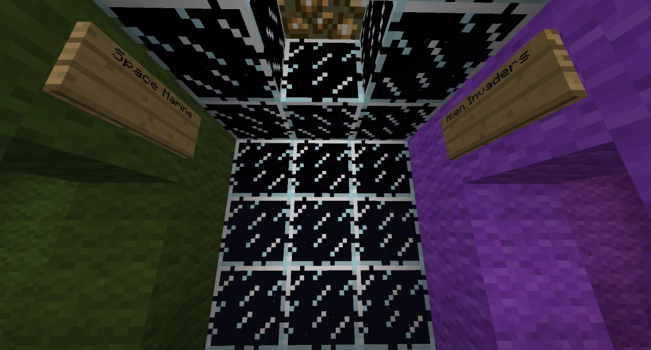 Space Ship Battle Minecraft Map