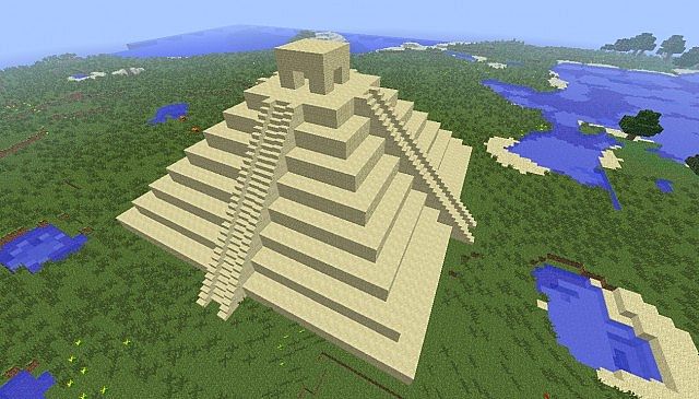 Aztec Temple Minecraft Map