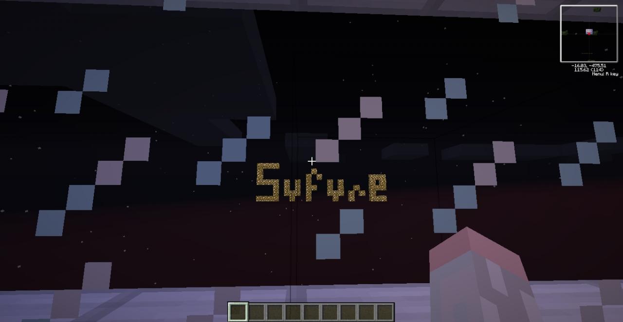 skybattle Syfyre world save version Minecraft Map