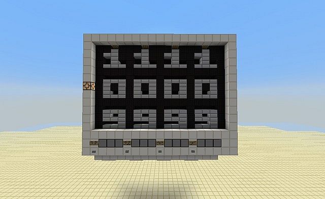 Rotating Combination Lock Minecraft Map